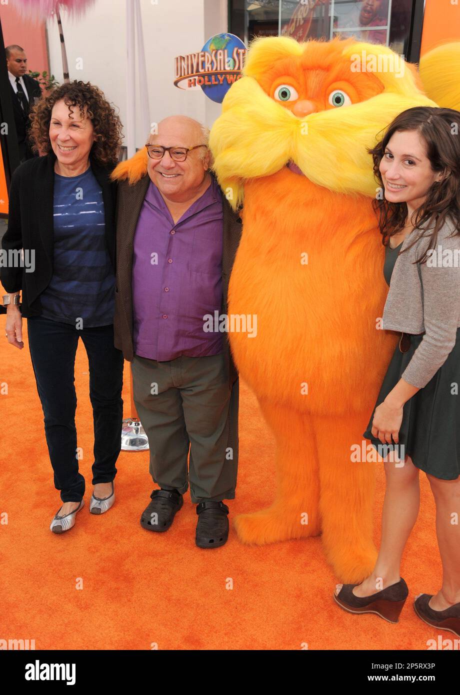 UNIVERSAL CITY, CA - FEBRUARY 19: Actress Rhea Perlman and actor Danny ...