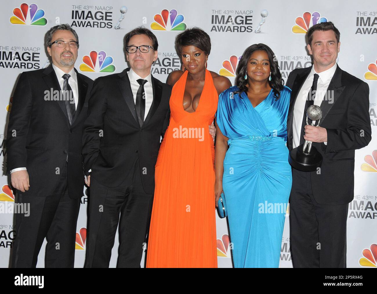 LOS ANGELES, CA - FEBRUARY 17: (L-R) Producers Michael Barnathan, Chris ...