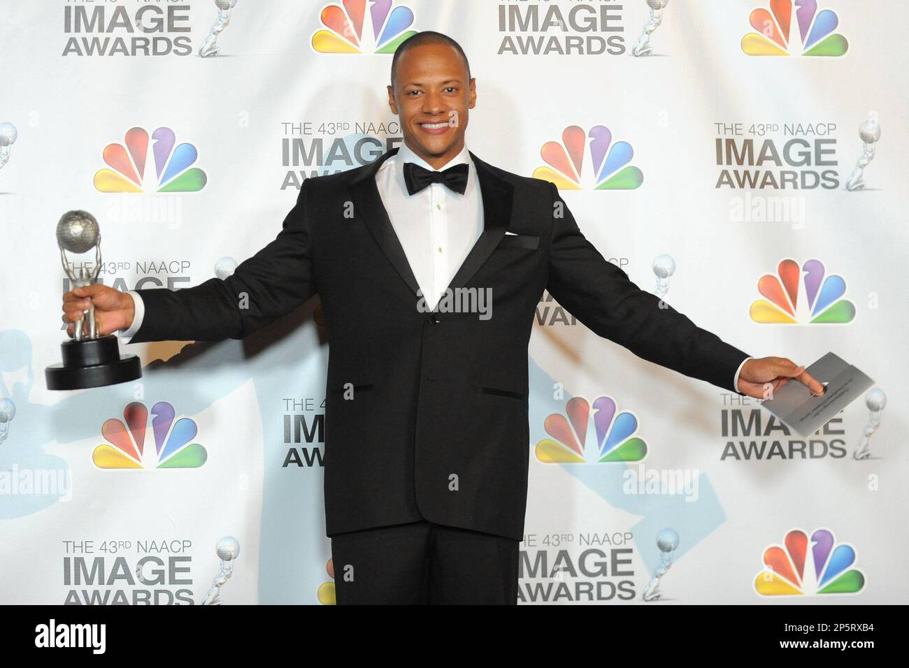 LOS ANGELES, CA - FEBRUARY 17: Actor Emerson Brooks poses in the press ...