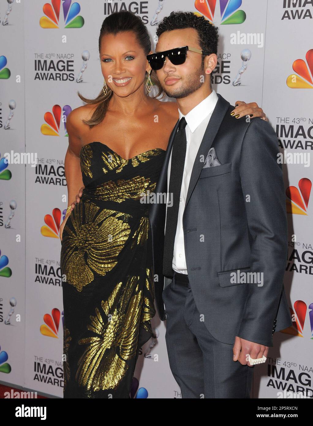 LOS ANGELES, CA - FEBRUARY 17: Actress Vanessa L. Williams and son ...