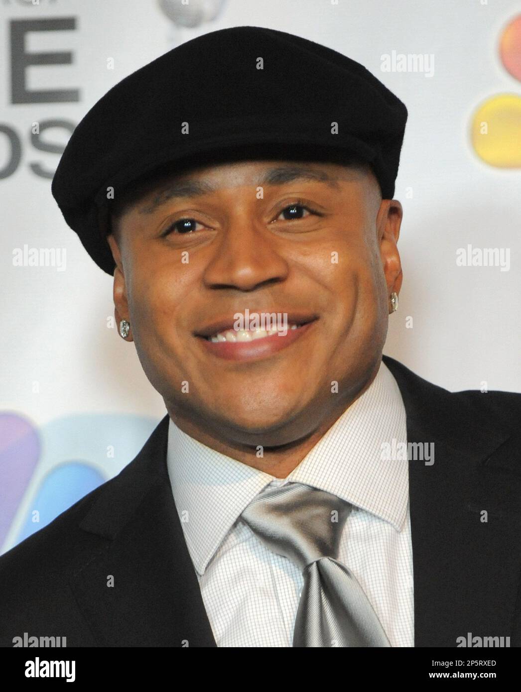 LOS ANGELES, CA - FEBRUARY 17: Actor LL Cool J poses in the press room ...