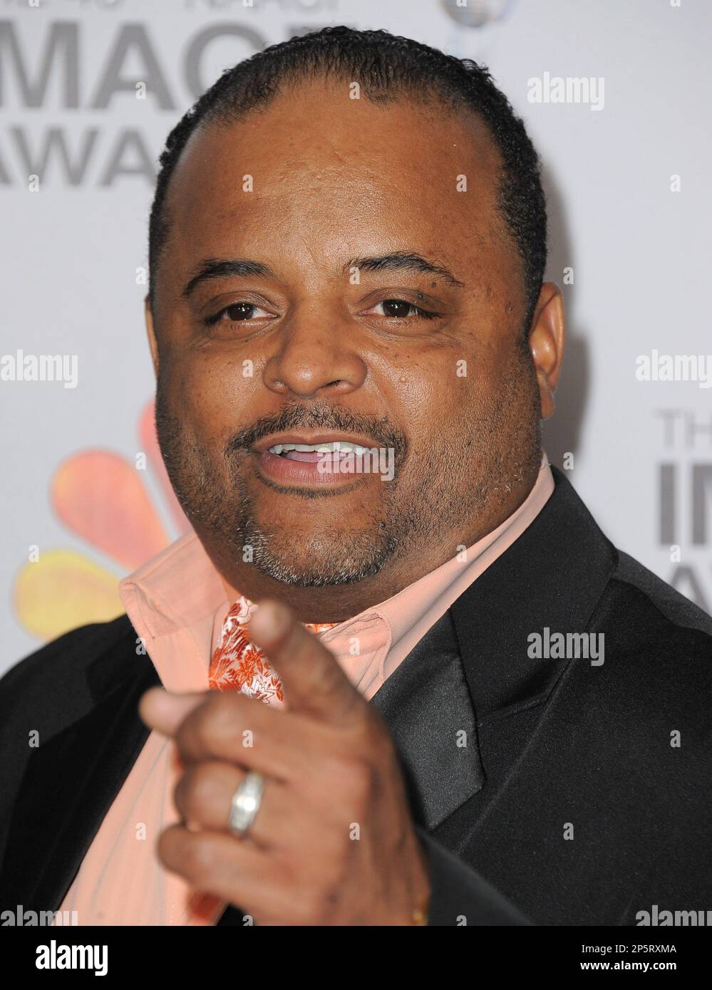 LOS ANGELES, CA - FEBRUARY 17: Journalist Roland S. Martin arrives at ...