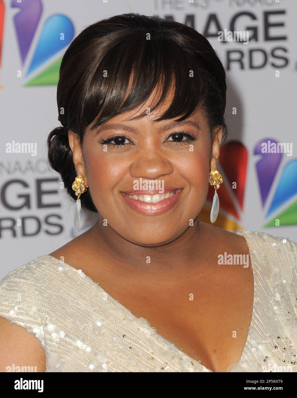 LOS ANGELES, CA - FEBRUARY 17: Actress Chandra Wilson arrives at the ...