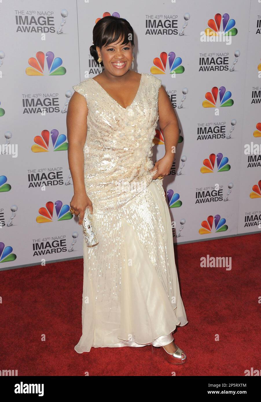 LOS ANGELES, CA - FEBRUARY 17: Actress Chandra Wilson arrives at the ...