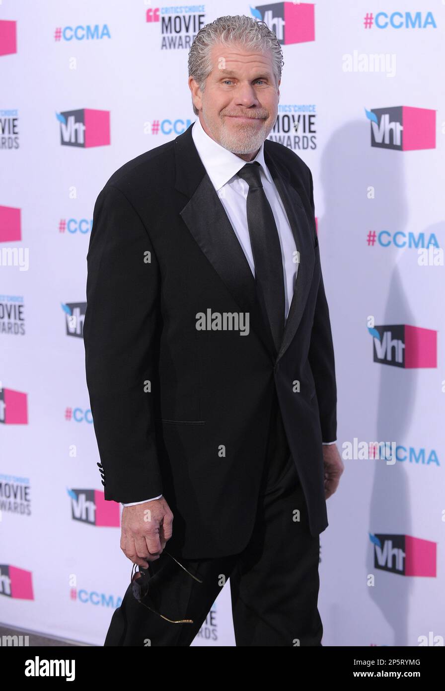 HOLLYWOOD, CA - JANUARY 12: Actor Ron Perlman arrives at the 17th ...