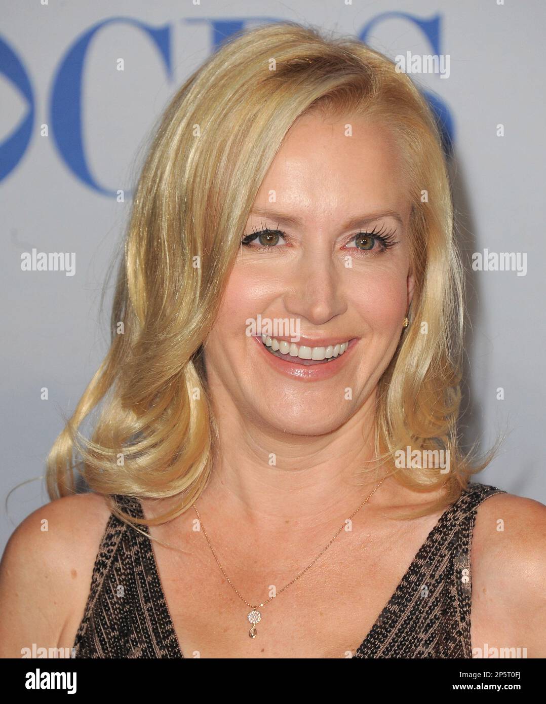 LOS ANGELES, CA - JANUARY 11: Actress Angela Kinsey arrives at the ...