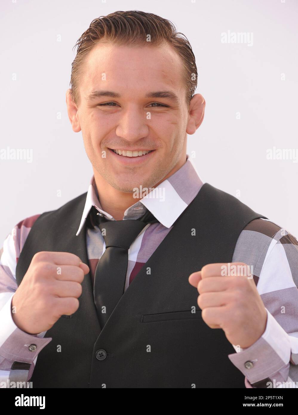 LOS ANGELES, CA - DECEMBER 10: Michael Chandler arrives at Spike TV's ...