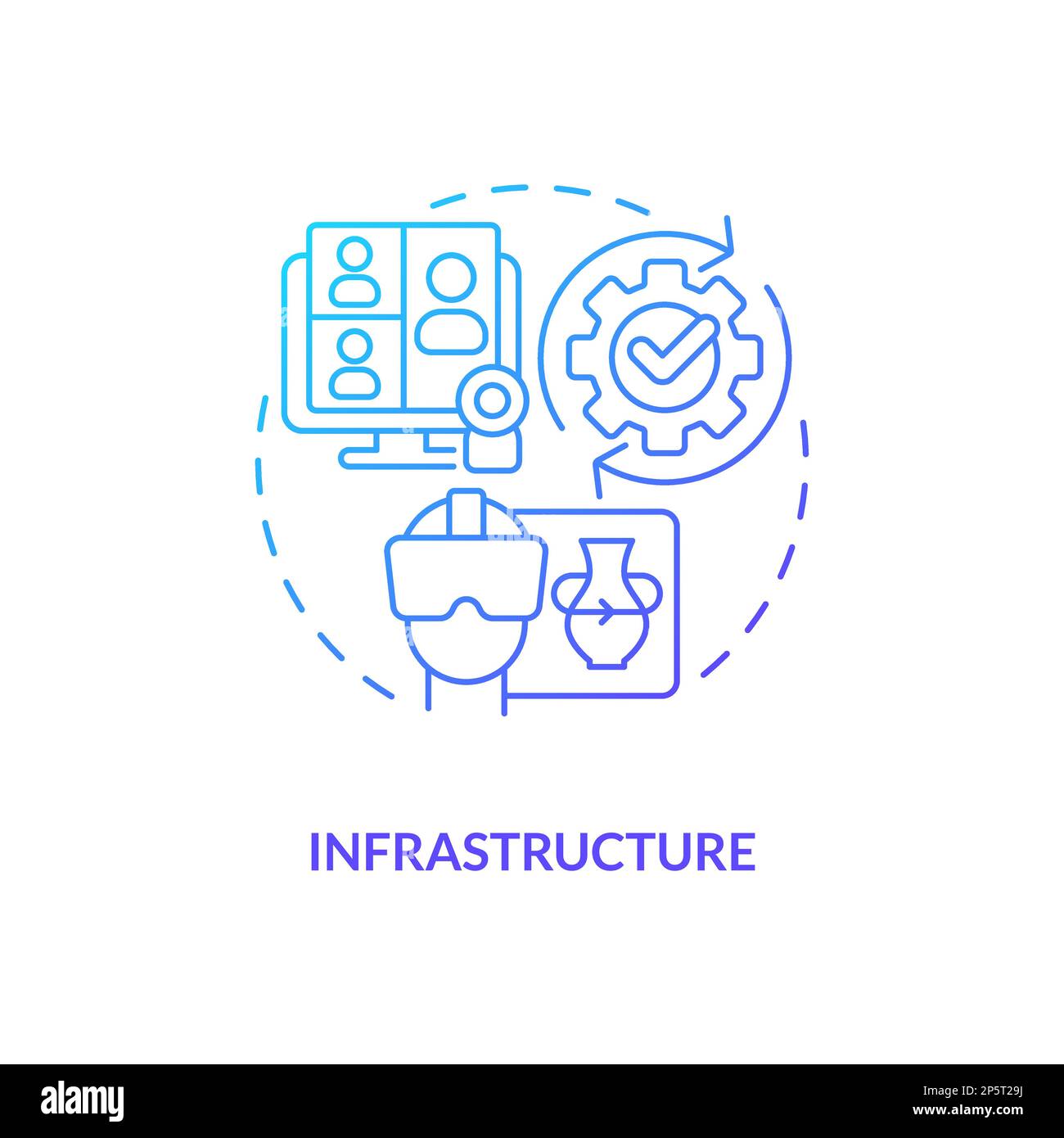 Technology infrastructure image Stock Vector Images - Alamy