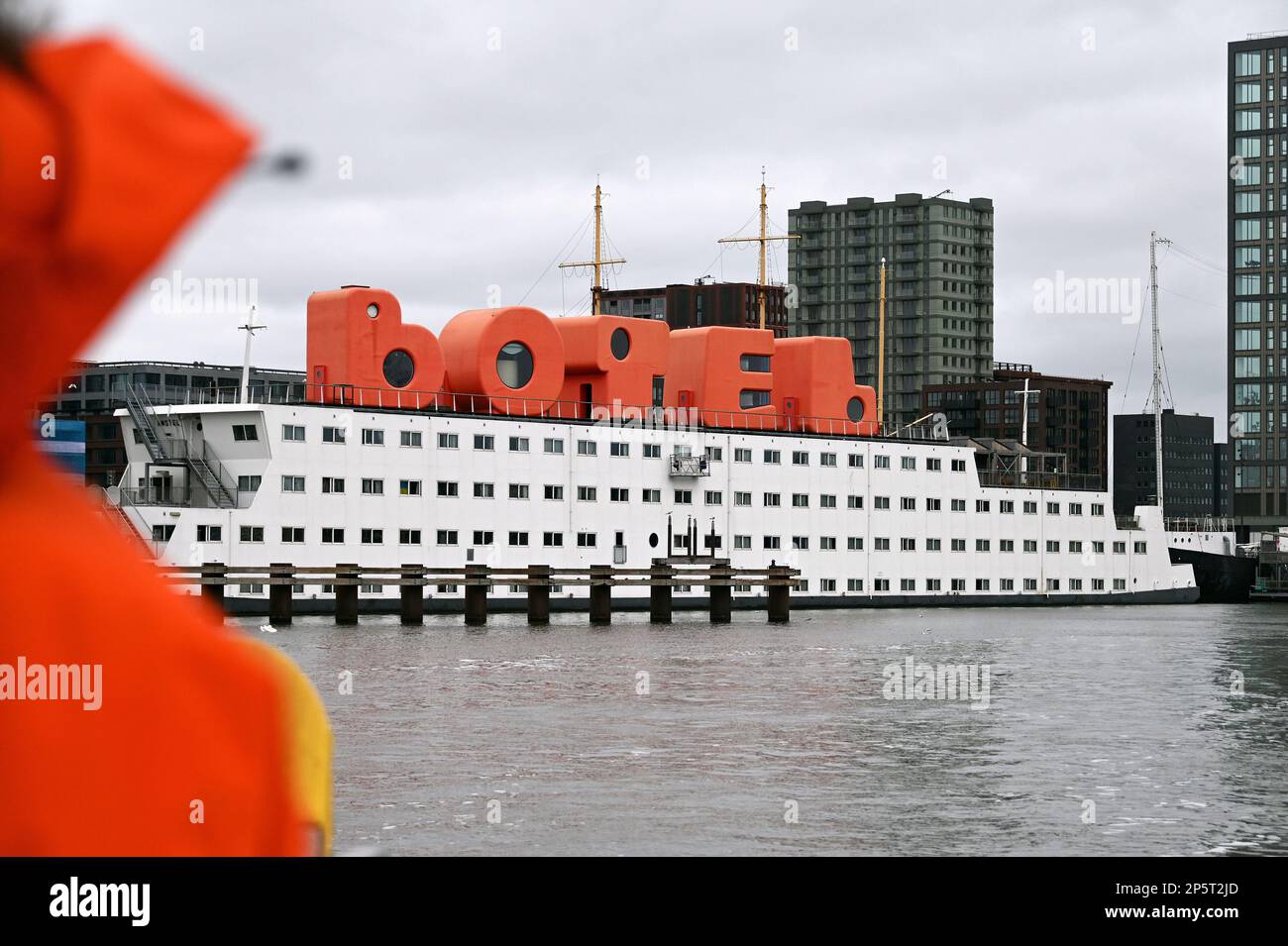 Ship hotel Botel, NDSM Plein, Amsterdam, Netherlands Stock Photo - Alamy