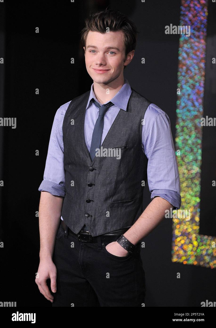 HOLLYWOOD, CA - DECEMBER 05: Actor Chris Colfer arrives at the Los ...