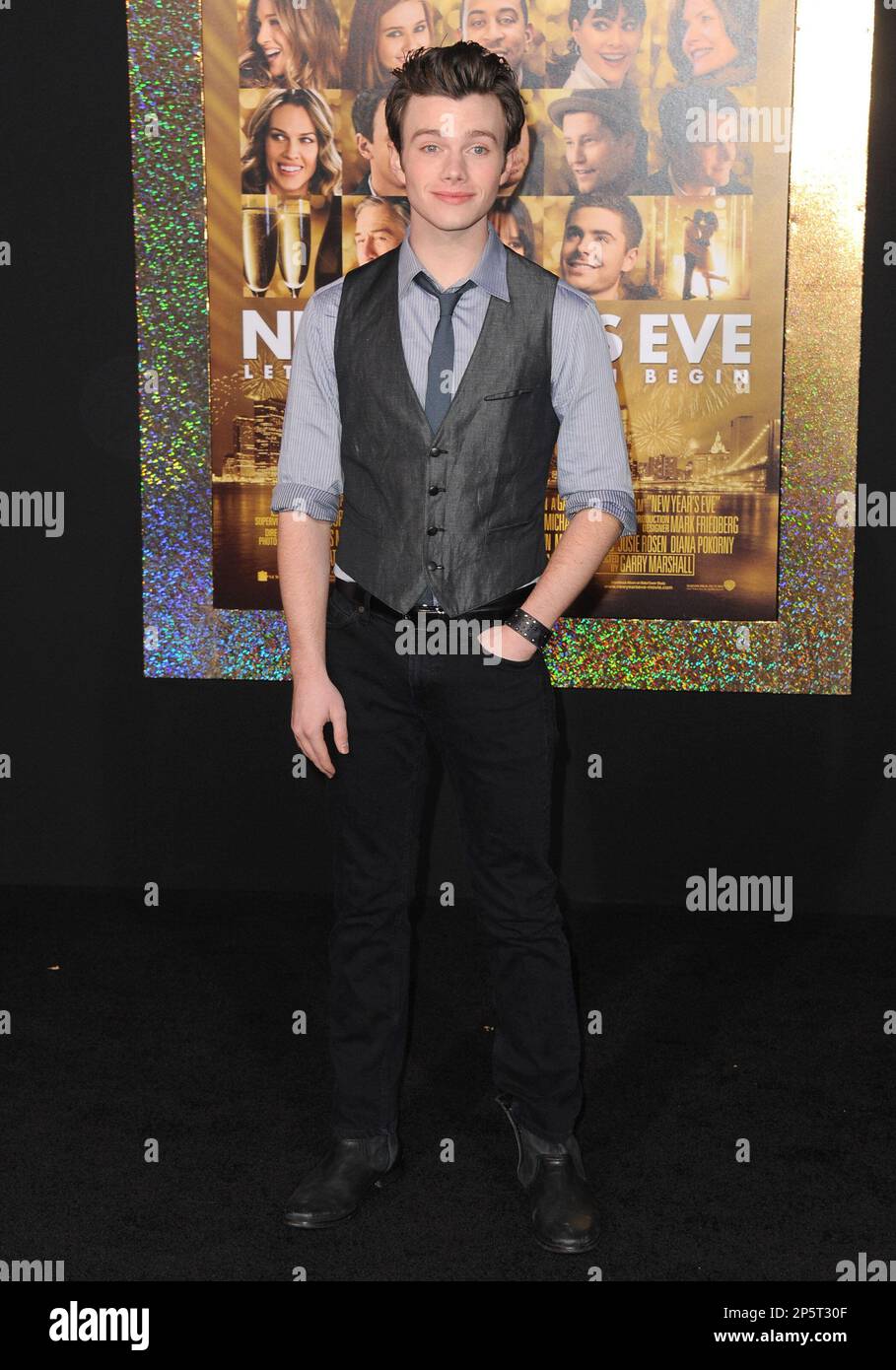HOLLYWOOD, CA - DECEMBER 05: Actor Chris Colfer arrives at the Los ...