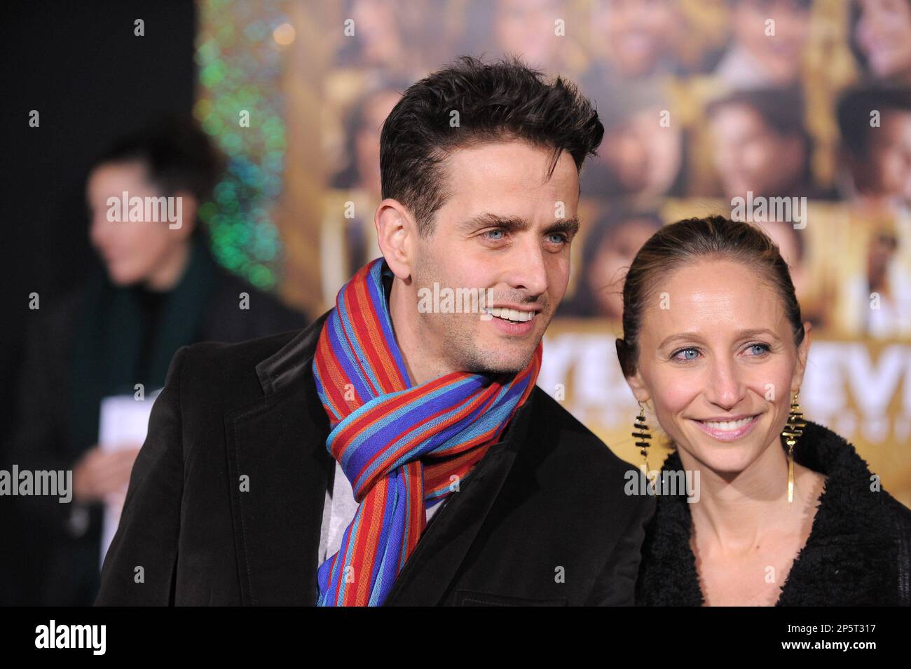 HOLLYWOOD, CA - DECEMBER 05: Actor Joey McIntyre and wife Barrett ...