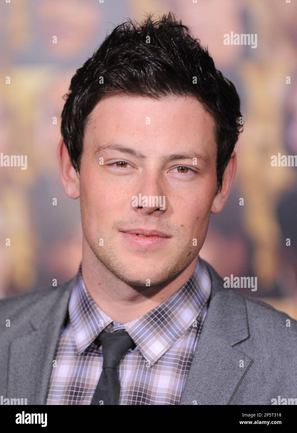 HOLLYWOOD, CA - DECEMBER 05: Actor Cory Monteith arrives at the Los ...