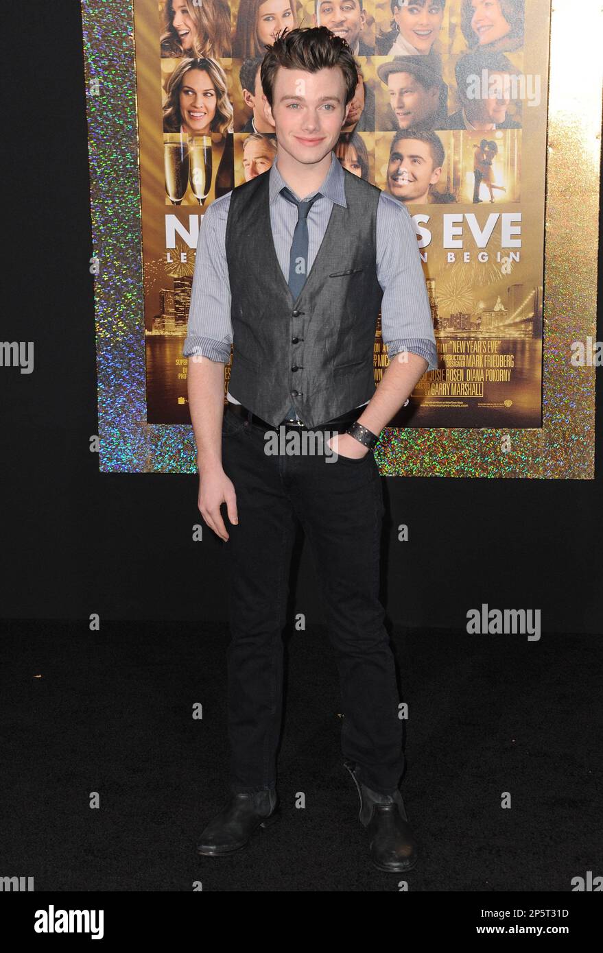 HOLLYWOOD, CA - DECEMBER 05: Actor Chris Colfer arrives at the Los ...