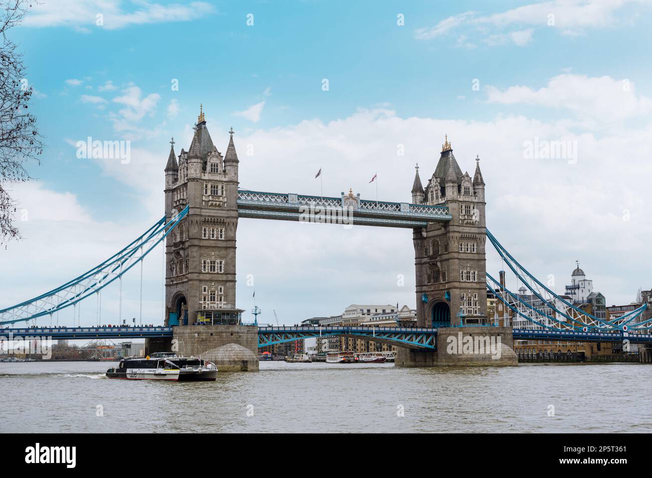 View for London Bridge Stock Photo - Alamy