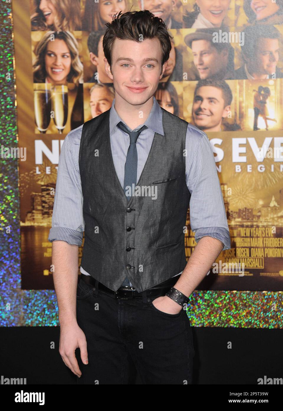 HOLLYWOOD, CA - DECEMBER 05: Actor Chris Colfer arrives at the he Los ...