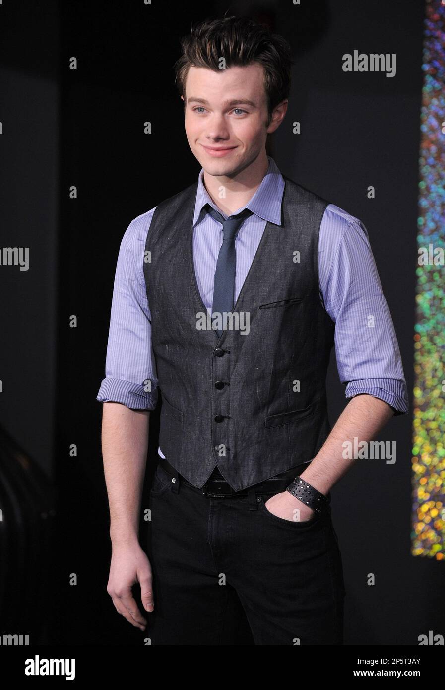 HOLLYWOOD, CA - DECEMBER 05: Actor Chris Colfer arrives at the he Los ...