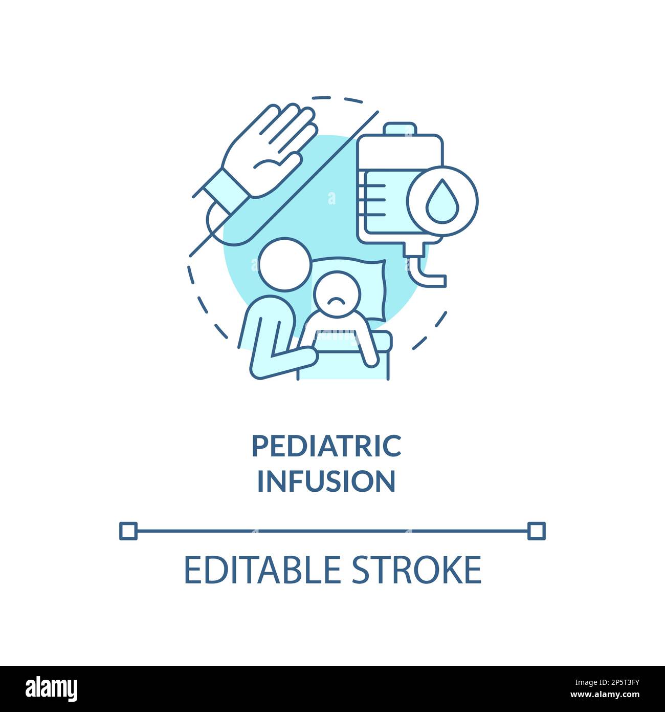 Intravenous therapy home Stock Vector Images - Alamy