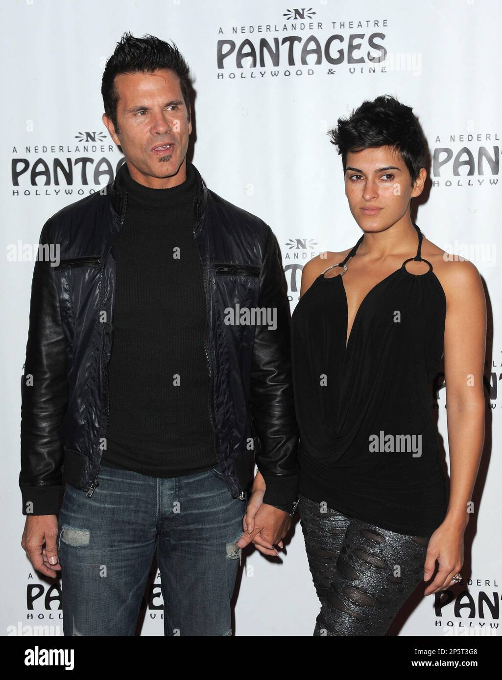 HOLLYWOOD, CA - DECEMBER 01: Lorenzo Lamas and Shawna Craig arrive at ...