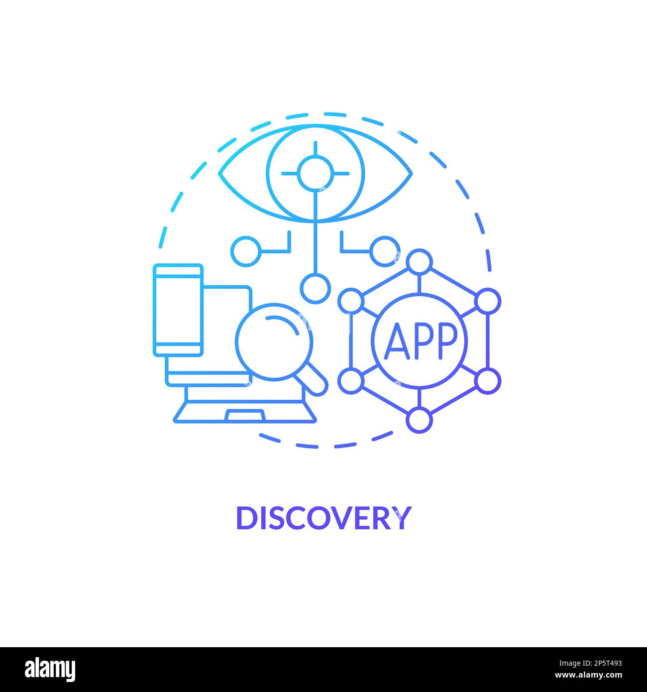 Virtual reality discovery Stock Vector Images - Alamy