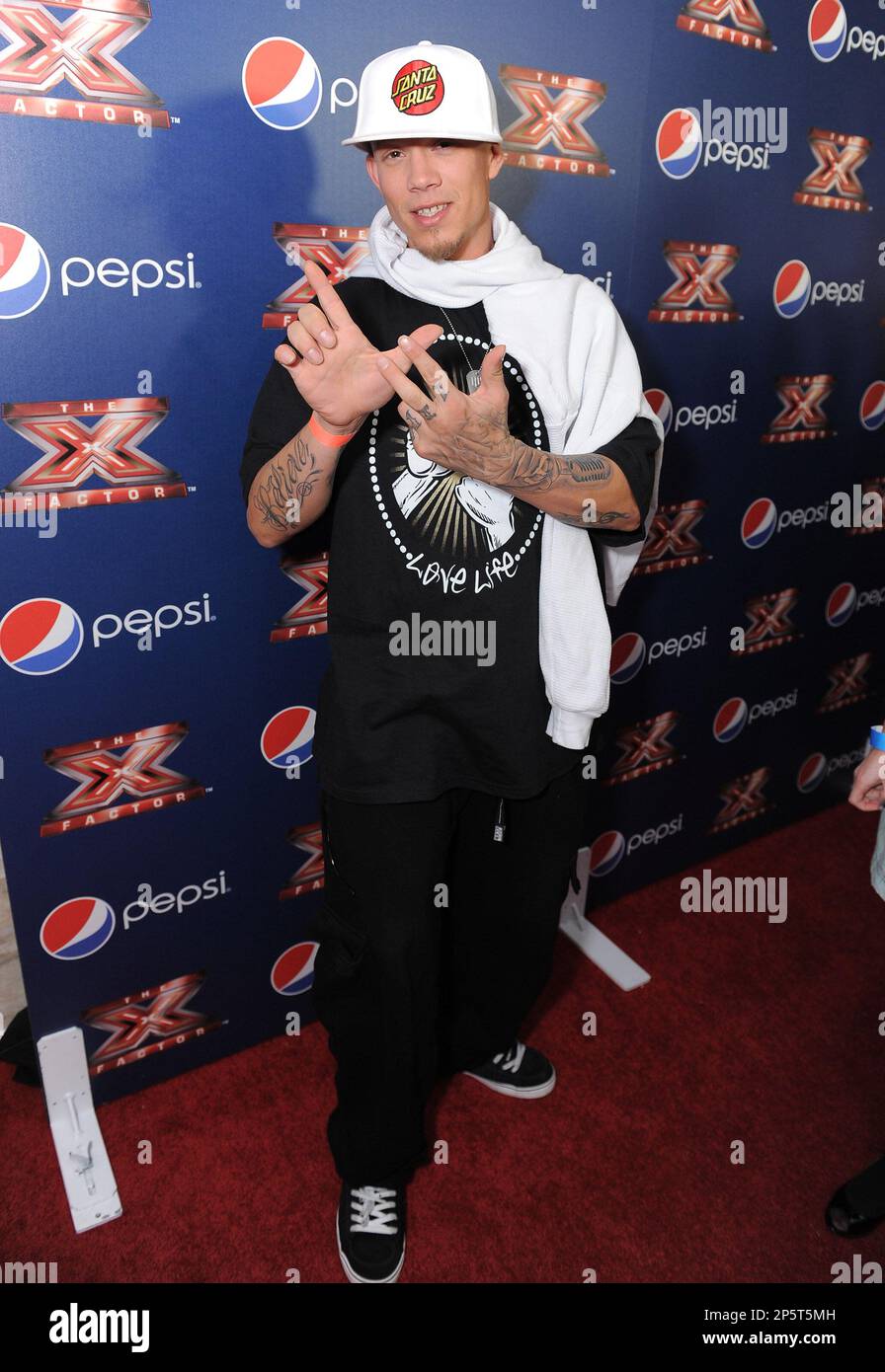WEST HOLLYWOOD, CA - NOVEMBER 10: Chris Rene attends the Pepsi THE X ...
