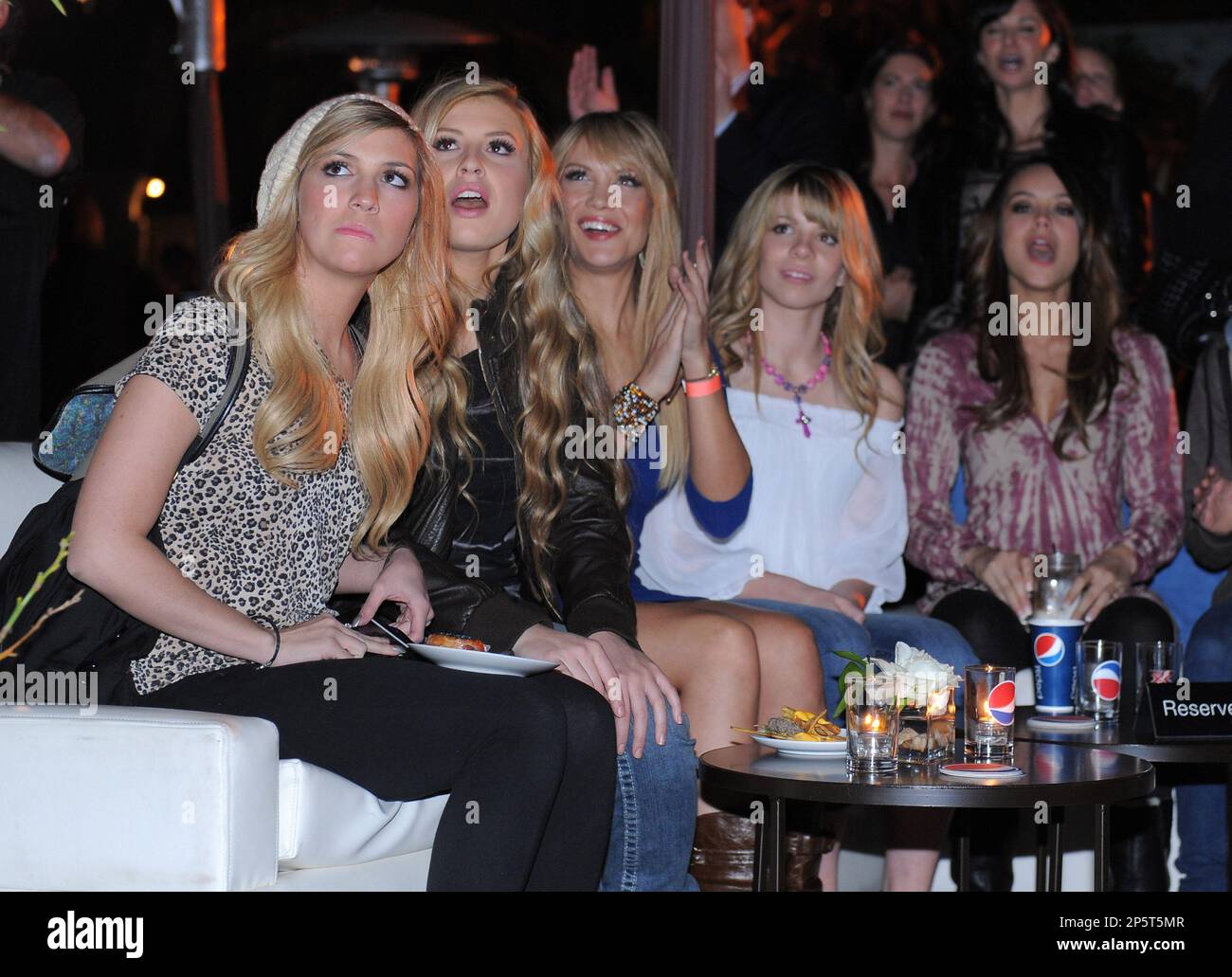 WEST HOLLYWOOD, CA - NOVEMBER 10: Lakoda Rayne and Drew Ryniewicz (2nd ...