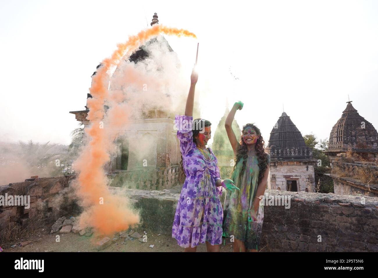 Madhya Pradesh, India, Jabalpur, March 07, 2023 : Indian model khushboo ...