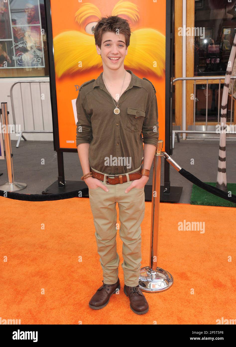 UNIVERSAL CITY, CA - FEBRUARY 19: Actor Brandon Tyler Russell arrives ...