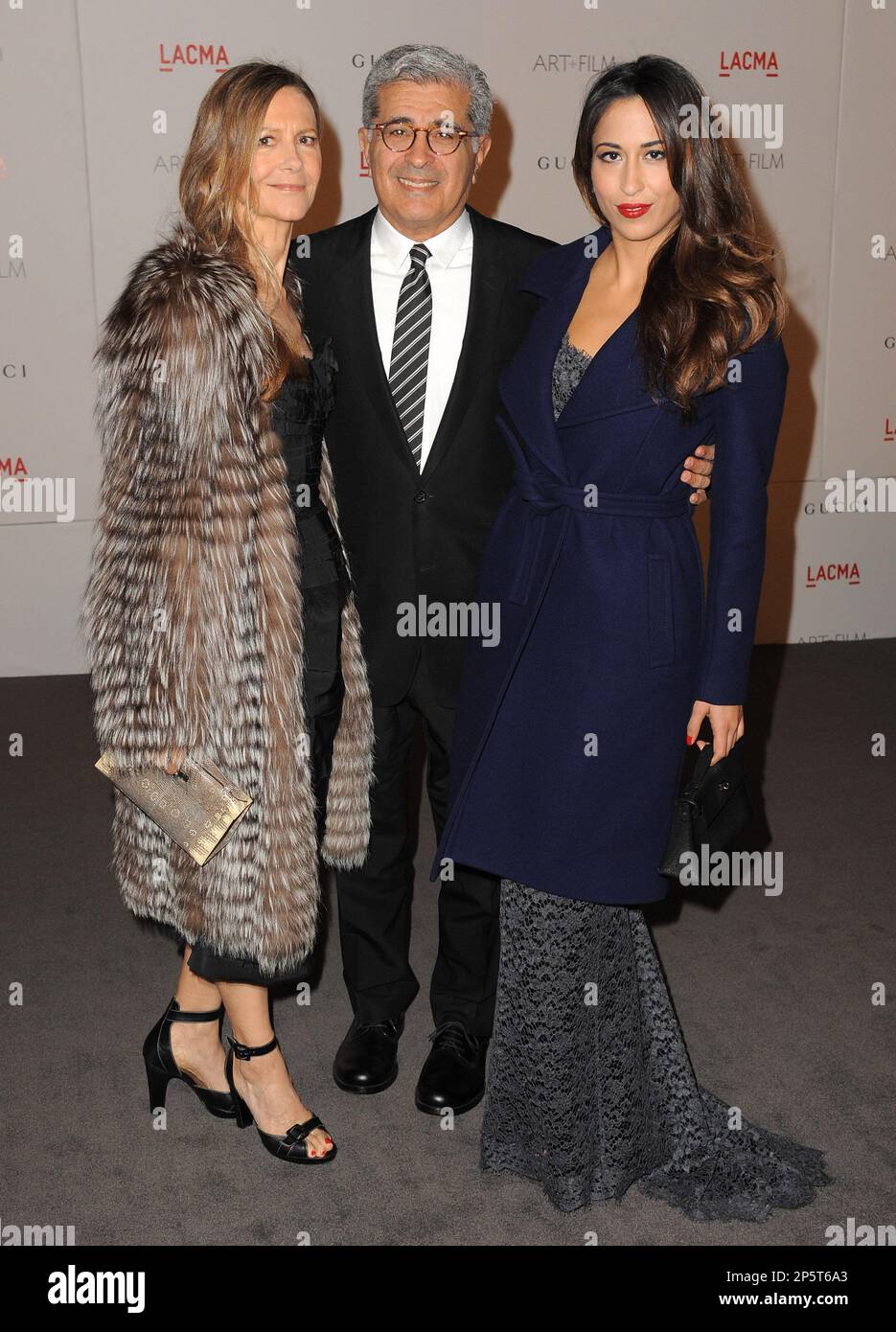 LOS ANGELES, CA - NOVEMBER 05: Board co-chair Terry Semel (C), Jane ...