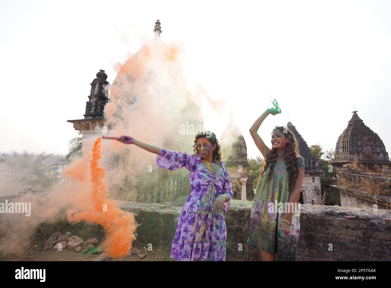 Madhya Pradesh, India, Jabalpur, March 07, 2023 : Indian model khushboo ...