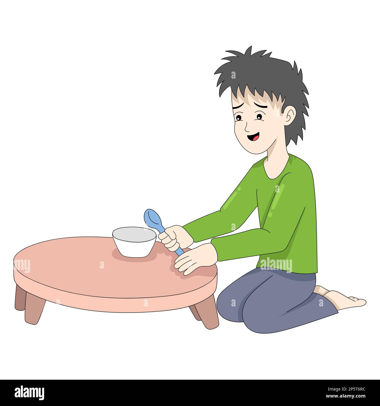 Cartoon poor man hi-res stock photography and images - Alamy