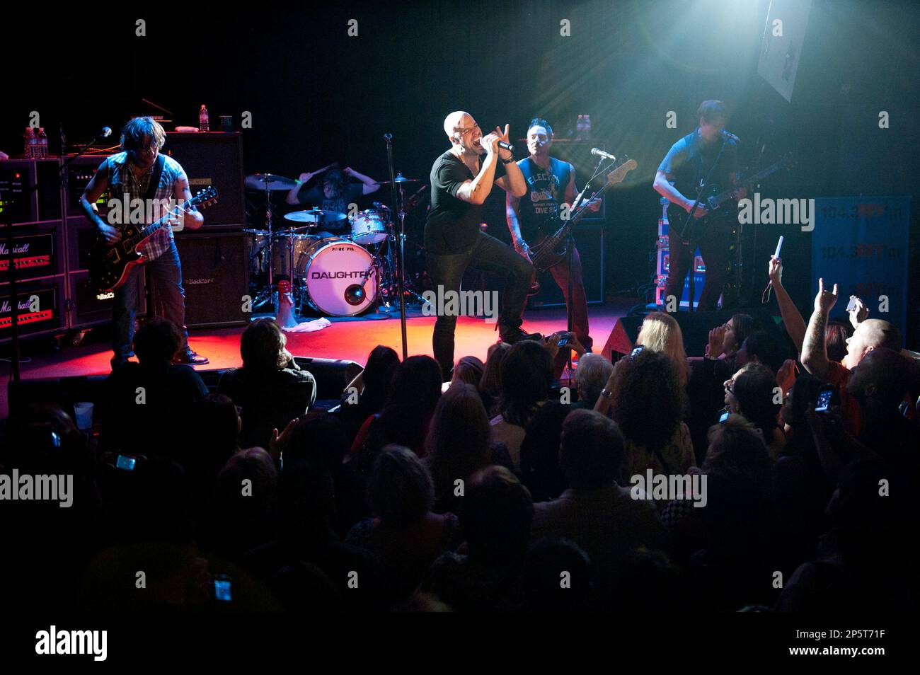 WEST HOLLYWOOD, CA - OCTOBER 31: Guitarist Josh Steely, drummer Robin ...