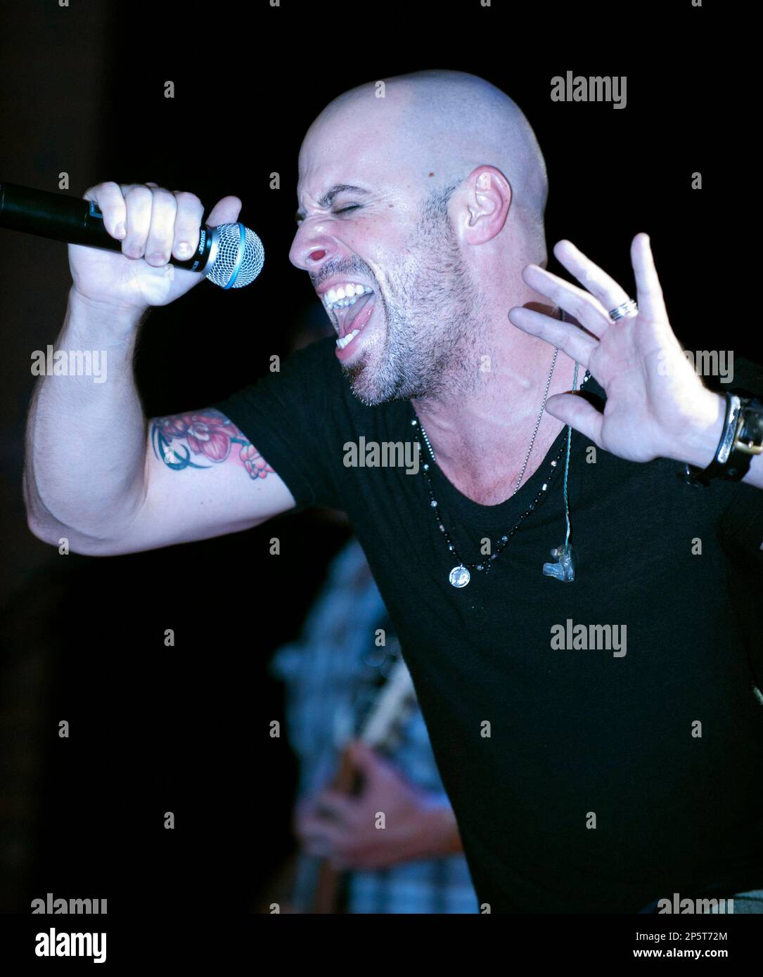 WEST HOLLYWOOD, CA - OCTOBER 31: Daughtry lead singer Chris Daughtry ...