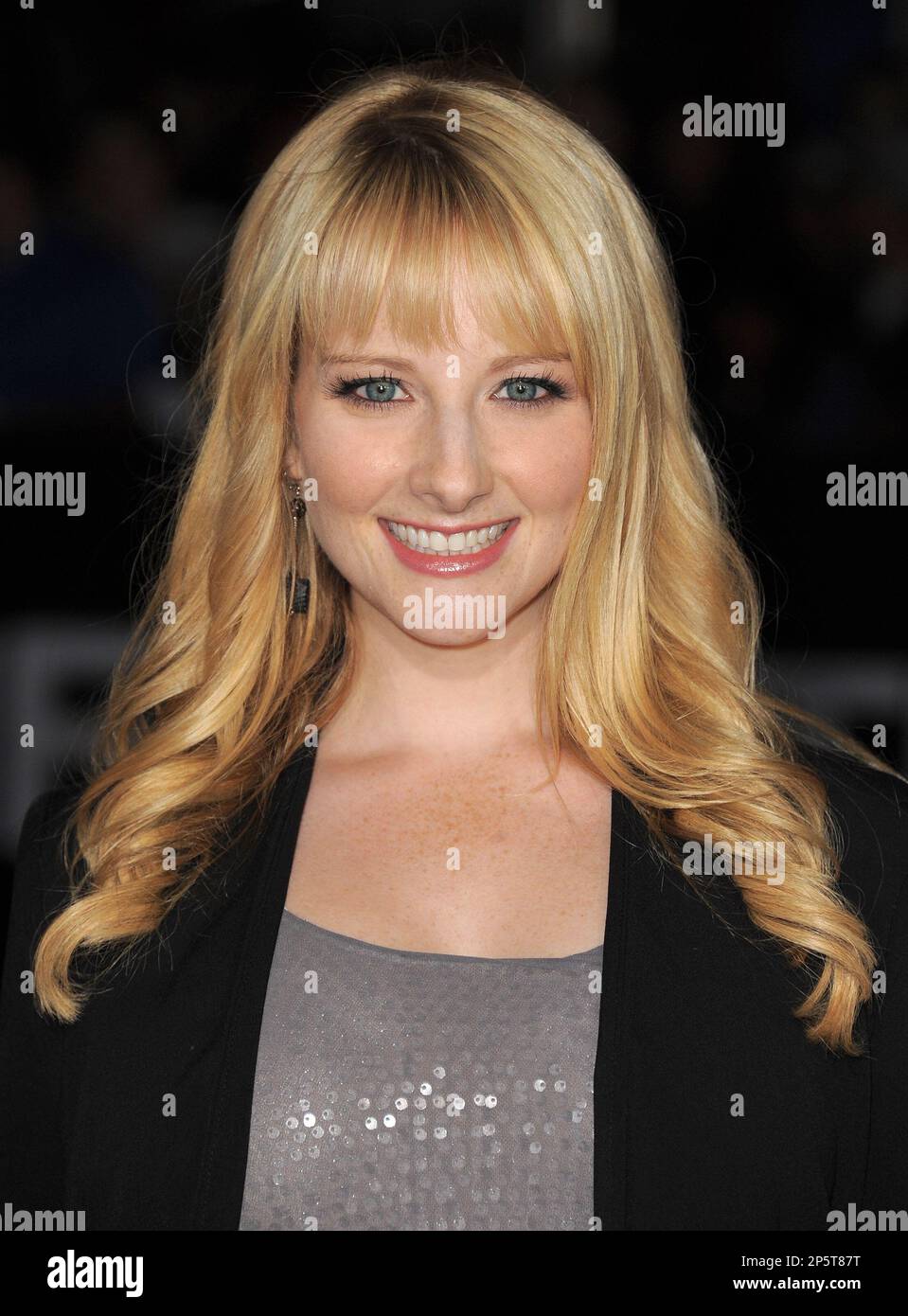 WESTWOOD, CA - OCTOBER 20: Actress Melissa Rauch attends the "In Time ...