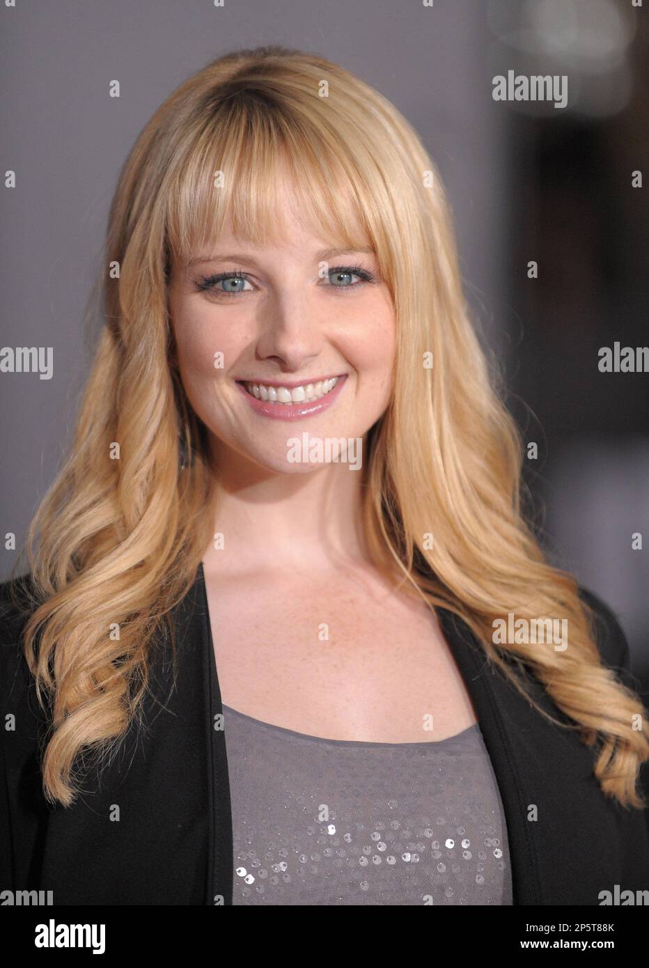 WESTWOOD, CA - OCTOBER 20: Actress Melissa Rauch attends the "In Time ...