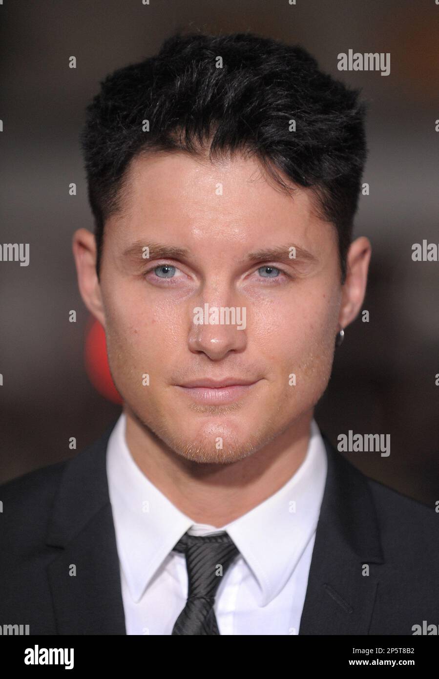 WESTWOOD, CA - OCTOBER 20: Actor Toby Hemingway attends the "In Time ...