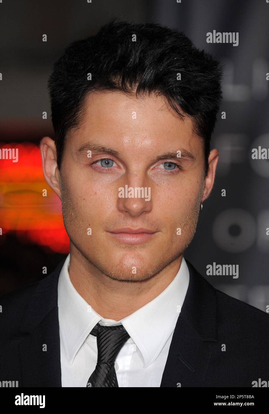 WESTWOOD, CA - OCTOBER 20: Actor Toby Hemingway attends the "In Time ...