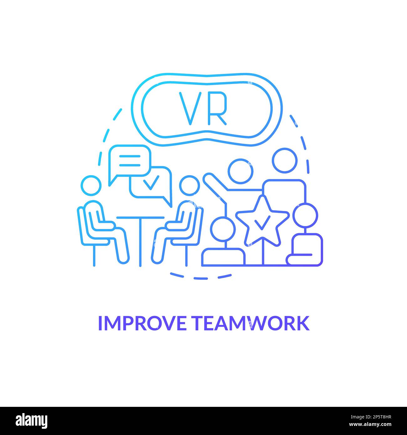 The importance of teamwork Cut Out Stock Images & Pictures - Alamy