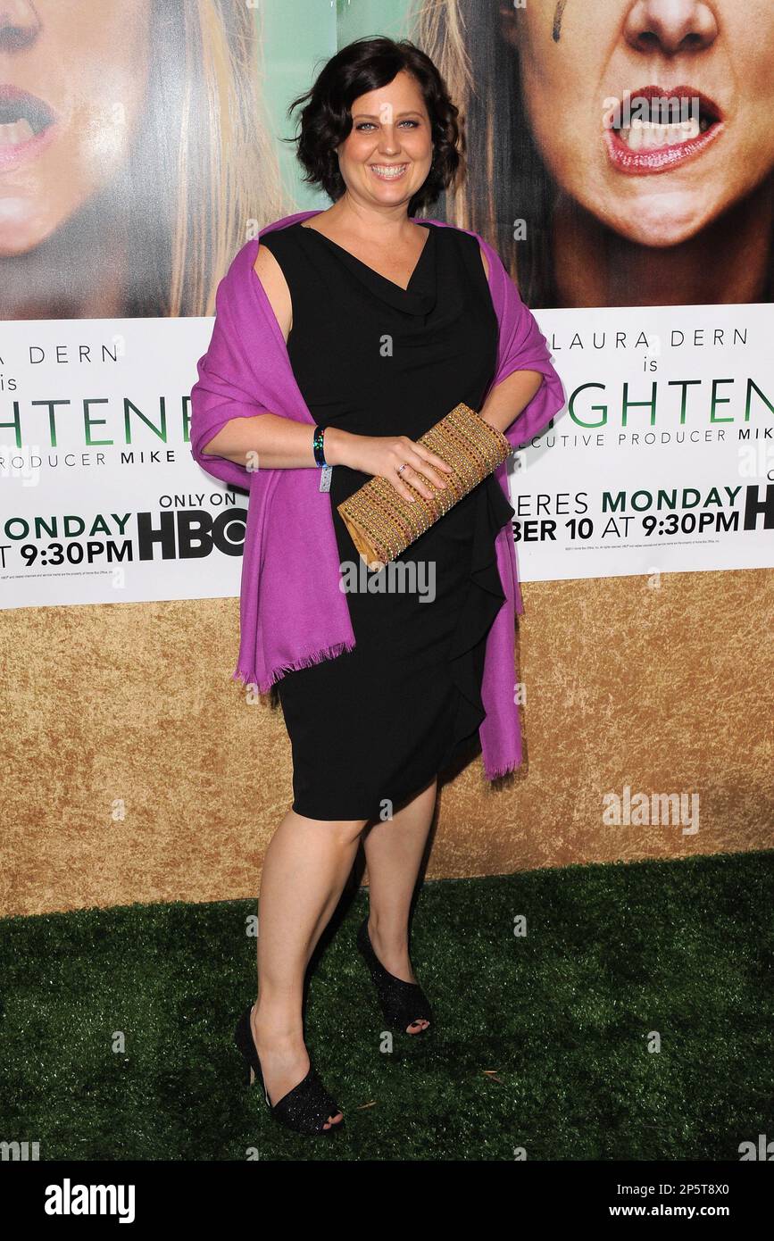 HOLLYWOOD, CA - OCTOBER 06: Actress Bayne Gibby arrives at HBO's ...
