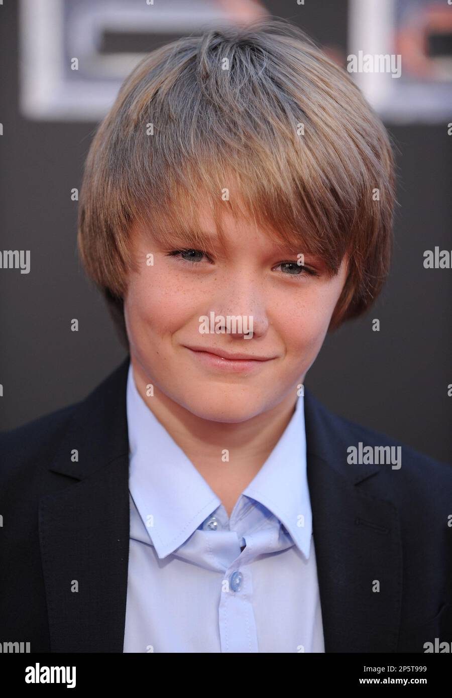 UNIVERSAL CITY, CA - OCTOBER 02: Dakota Goyo arrives at the "Real Steel ...