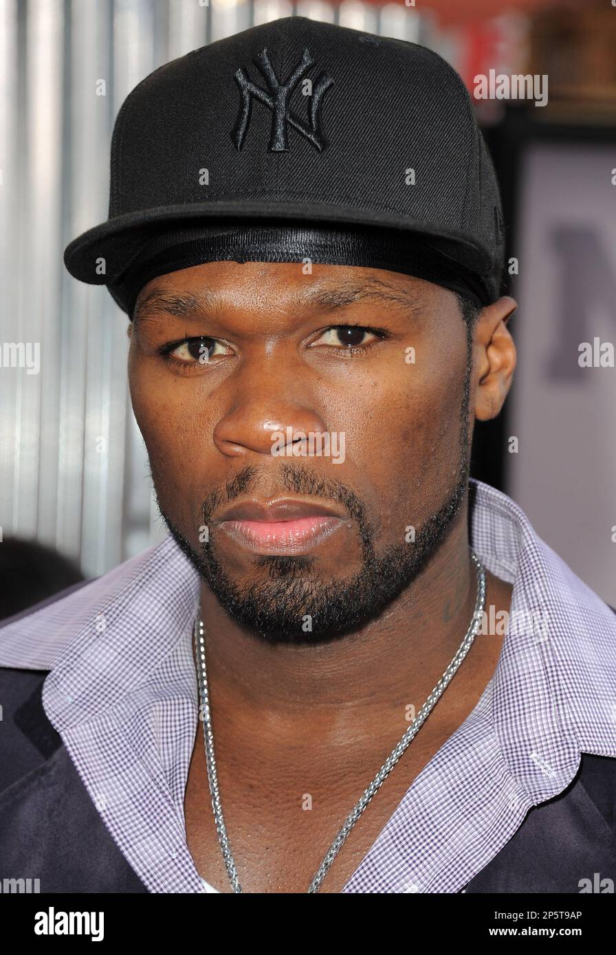 UNIVERSAL CITY, CA - OCTOBER 02: Curtis '50 Cent' Jackson arrives at ...