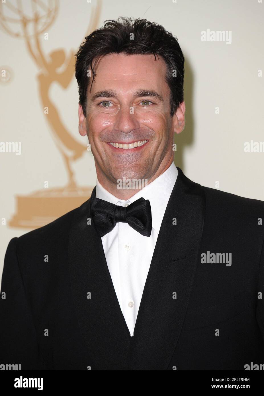 LOS ANGELES, CA - SEPTEMBER 18: Actor Jon Hamm poses in the press room ...