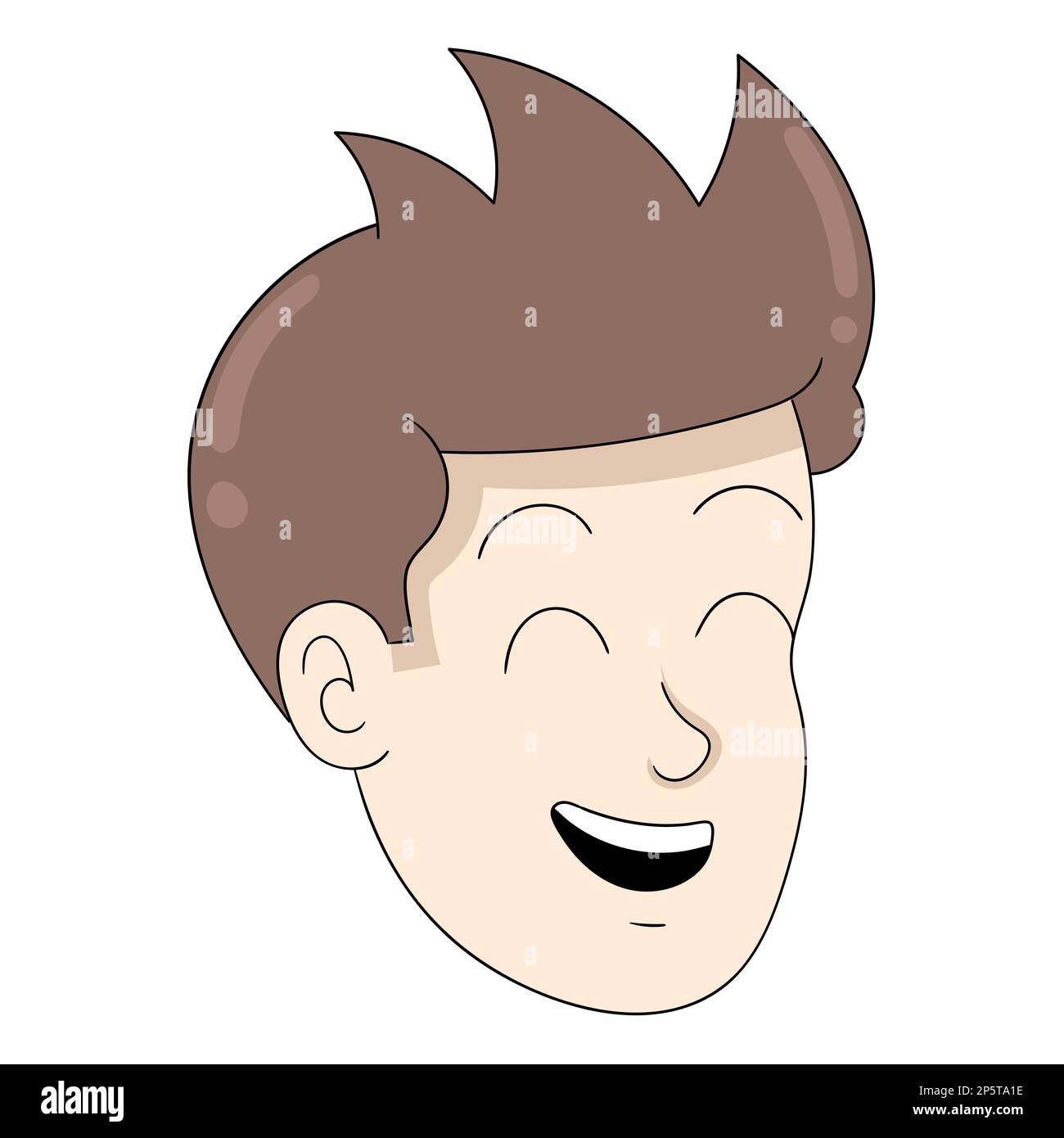 Laugh cartoon hi-res stock photography and images - Alamy