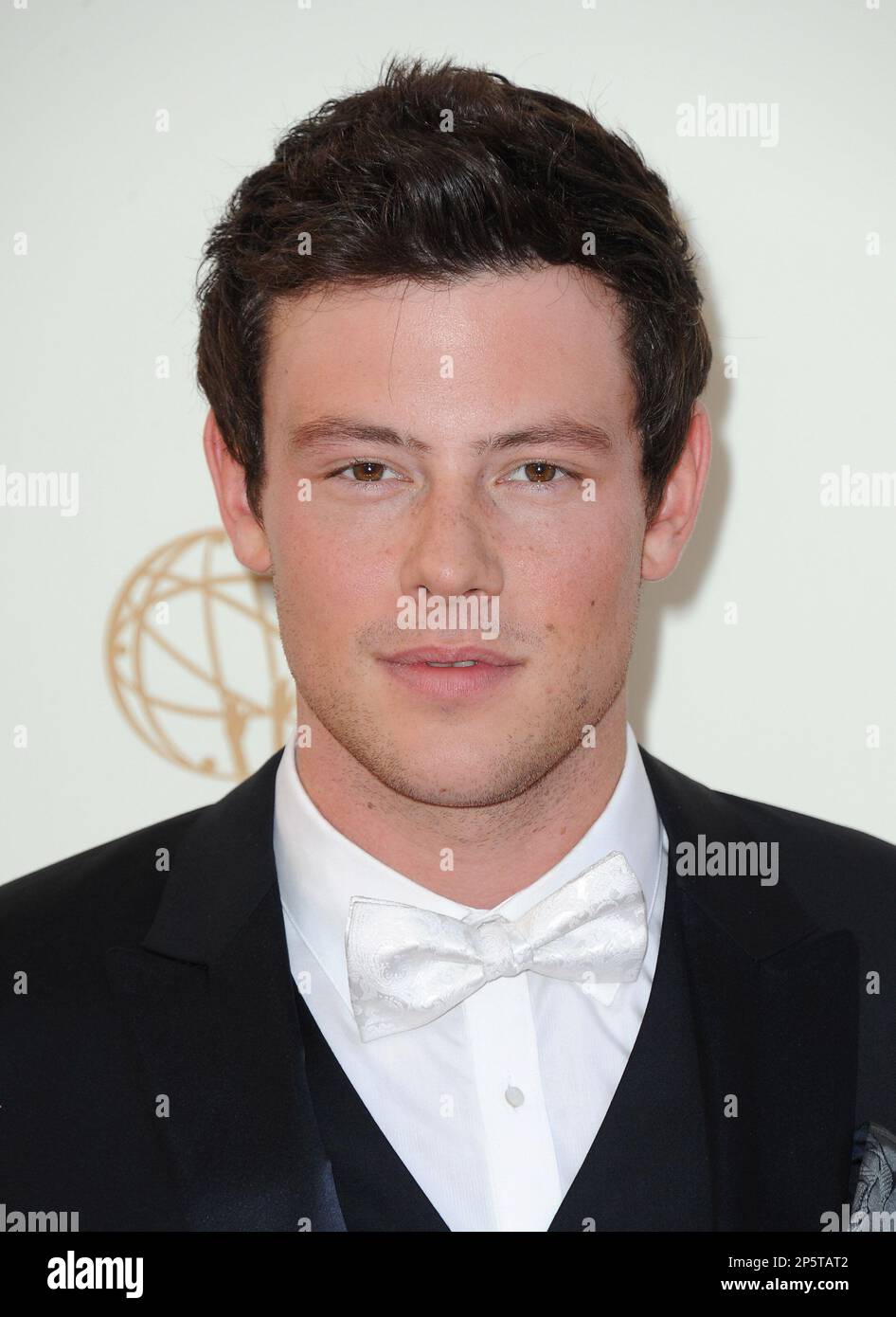 LOS ANGELES, CA - SEPTEMBER 18: Actor Cory Monteith arrives at the 63rd ...