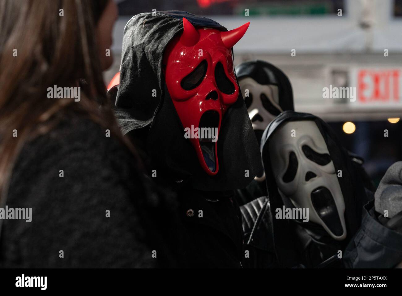 New York, United States. 07th Mar, 2023. Fans attend the world premiere ...