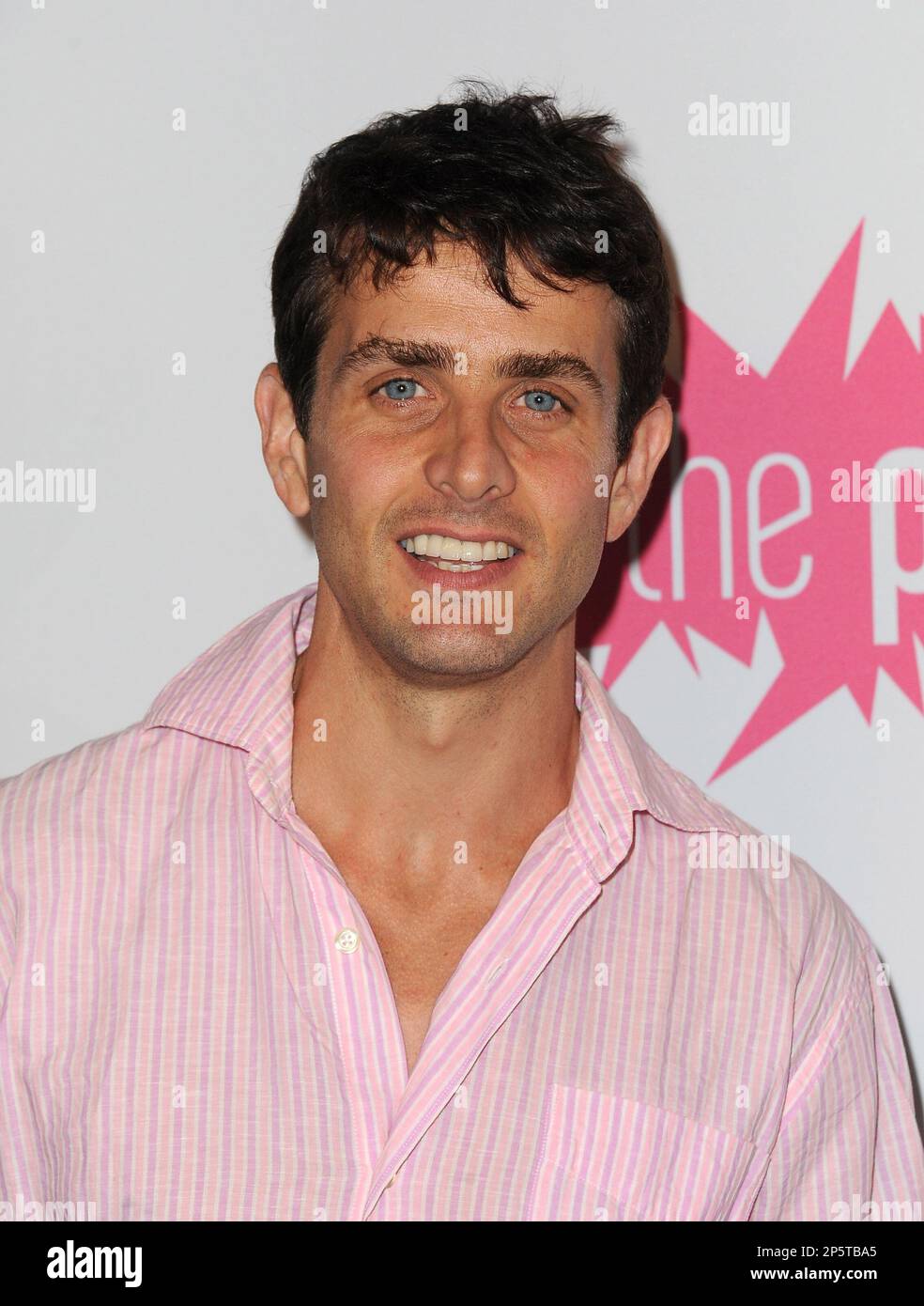 HOLLYWOOD, CA - SEPTEMBER 10: Singer Joey McIntyre arrives at the Pink ...