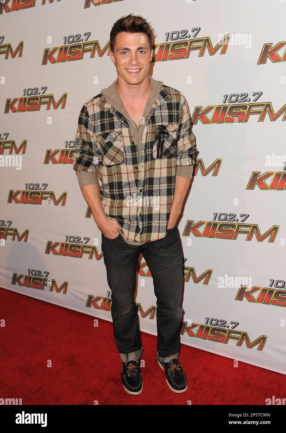 LOS ANGELES, CA - MAY 14: Actor Colton Haynes arrives at KIIS FM's 2011 ...