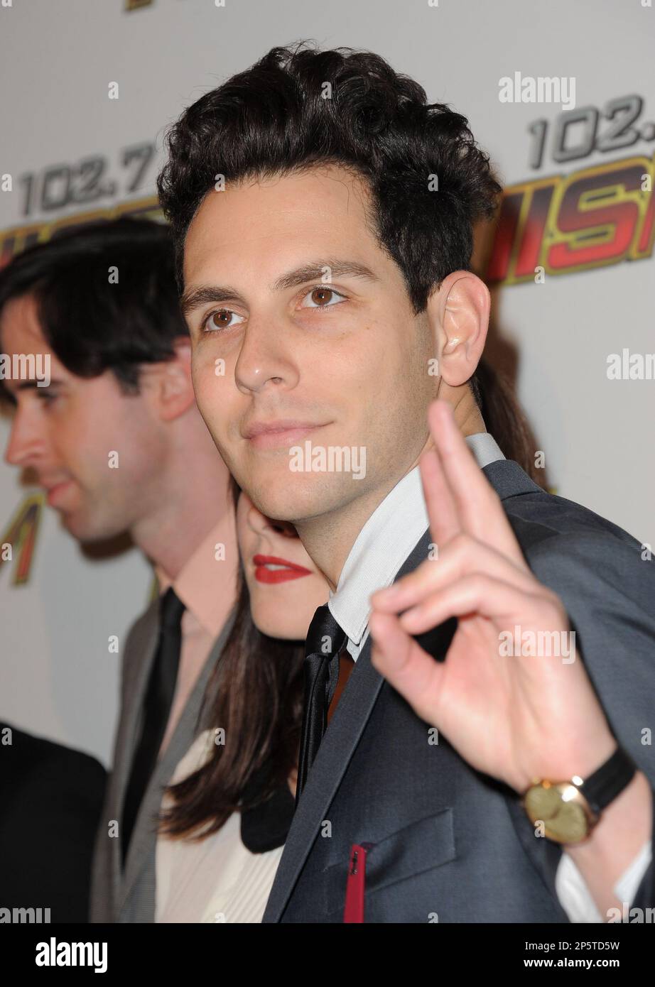 LOS ANGELES, CA - MAY 14: Musician and Gabe Saporta of Cobra Starship ...