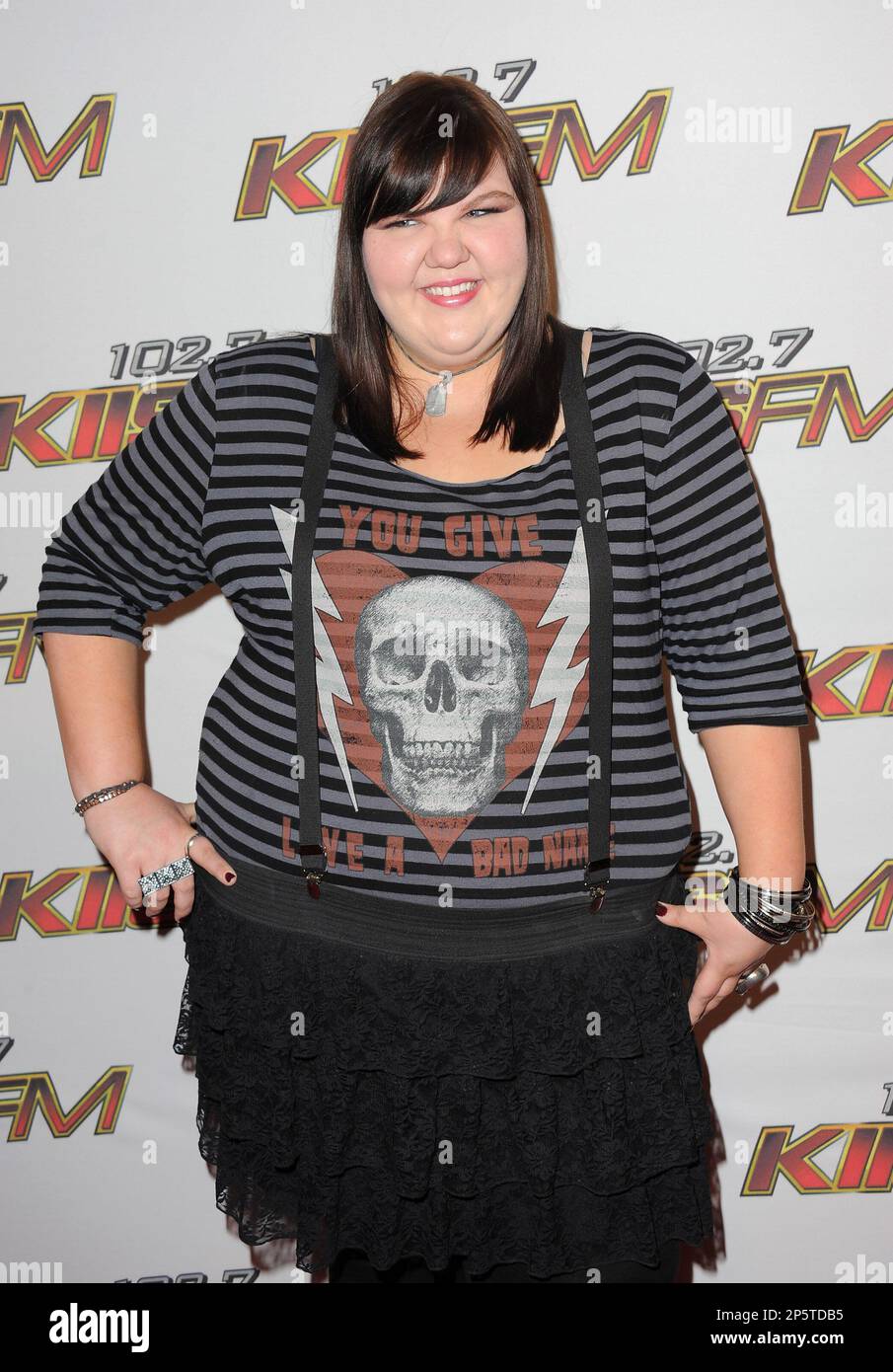 LOS ANGELES, CA - MAY 14: Actress Ashley Fink arrives at KIIS FM's 2011 ...