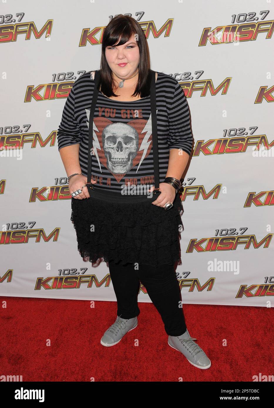 LOS ANGELES, CA - MAY 14: Actress Ashley Fink arrives at KIIS FM's 2011 ...